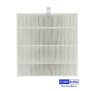 PUREBURG Replacement Filter Compatible with BLUEAIR 5410i 5440i DustMagnet Air Purifiers 5400 Series,2-Pack (4 Filters) H13 HEPA 3-Stage Filtration Activated Carbon 2-IN-1