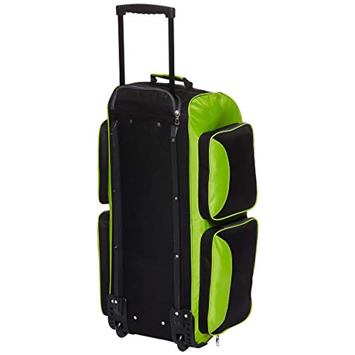 Fila 32" Lightweight Rolling Duffel, NEON Lime, One Size