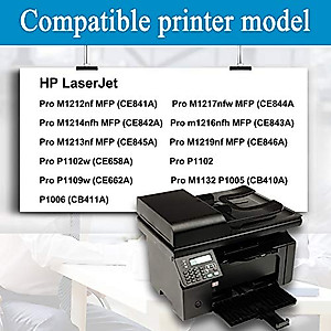 1 Pack Black High Yield Toner Cartridge 85A | CE285A Replacement for HP Pro M1212nf M1217nfw M1214nfh M1216nfh M1213nf M1219nf M1132 MFP P1102w P1102 P1109w P1005 P1006 Printer.