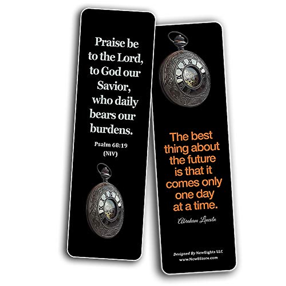 Encouraging Christian Quotes About Life and God (12 Pack) - Collection of Inspiring and Motivational Bible Verses and Motivational Authors