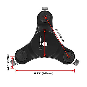 FactorDuty 4 Pack 3 Wheel Mover's Dolly Moving Furniture Dolly Furniture Mover