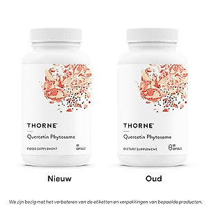 THORNE Quercetin Phytosome - Exclusive Phytosome Complex for Immune Health, Respiratory Support, and Seasonal Allergy Relief - 60 Capsules