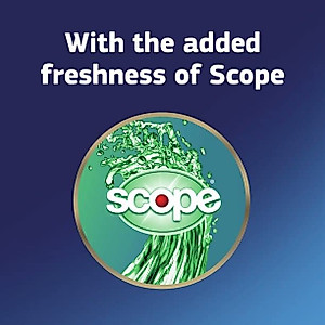 Fixodent Ultra with Scope Flavor, Denture Adhesive, 1.8 oz (Pack of 4)