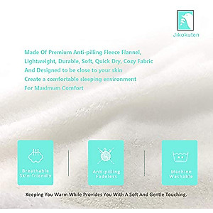 Jikokuten Band Aid Super Soft Flannel Blanket Lightweight Comfortable Luxury Throw Warm Queen Plush Cozy Twin Bed Sofa Office Camping (Medium (60 in x 50 in))