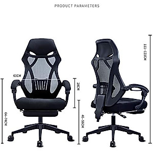 Office Chair Ergonomic Desk Chair Mesh Computer Chair Lumbar Support Modern Executive Adjustable Rolling Swivel Chair Comfortable Mid Task Home Office Chair