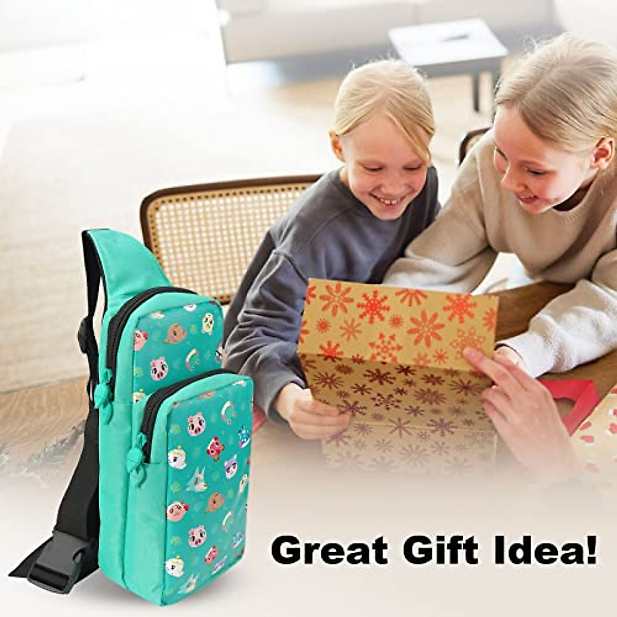 Tangaroa Switch Bag for Switch/Switch OLED - Switch Accessories Travel Crossbody Bag - Portable Backpack (ACNH)