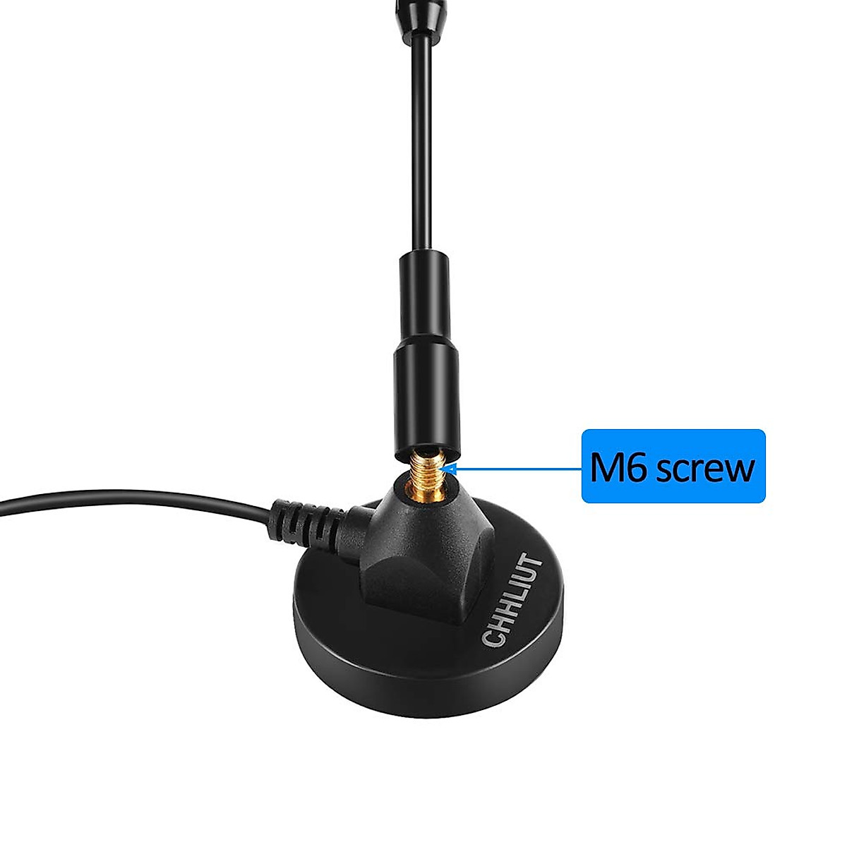 CHHLIUT High Gain TS9 Antenna 4G LTE 2.4GHZ Antenna 20DBi Omni Directional Antenna with Magnetic Stand Base 9.8ft Extension Cable