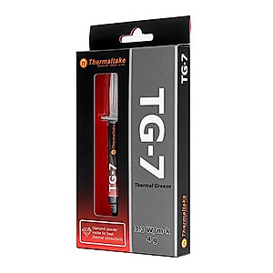 Thermaltake TG-7 Extreme Performance CPU GPU Heatsink Cooling Thermal Grease CL-O004-GROSGM-A, Gray