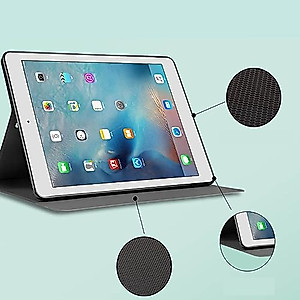 iPad 9th/8th/7th Generation Case (2021/2020/2019) iPad 10.2-Inch Case with Pencil Holder,Lightweight Flexible Shockproof, Full Body Boy Girl Cover for Apple iPad 9th 8th 7th Gen Hamster Golden Strawbe