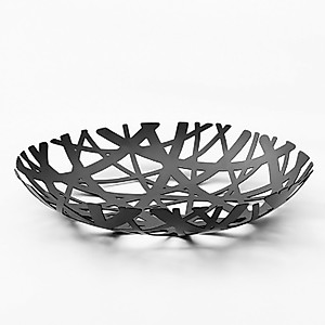 IBWell Fruit Basket,Steel Home Fruit or Vegetable Bowl for Counters, Kitchen, Countertop, Home Decor, High-end Look
