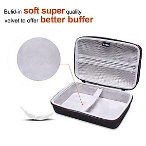 L LTGEM EVA Hard Storage Case for MAONO Audio Interface with DJ Mixer and Sound Card - Travel Protective Carrying Bag