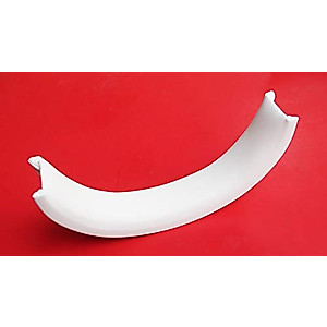 Earpads Leather Cushion Repair Parts for Monster Inspiration Headphones Replacement Earmuffs (Headband White)