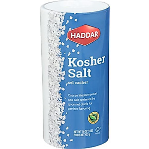 Haddar, Kosher Salt, 16 oz