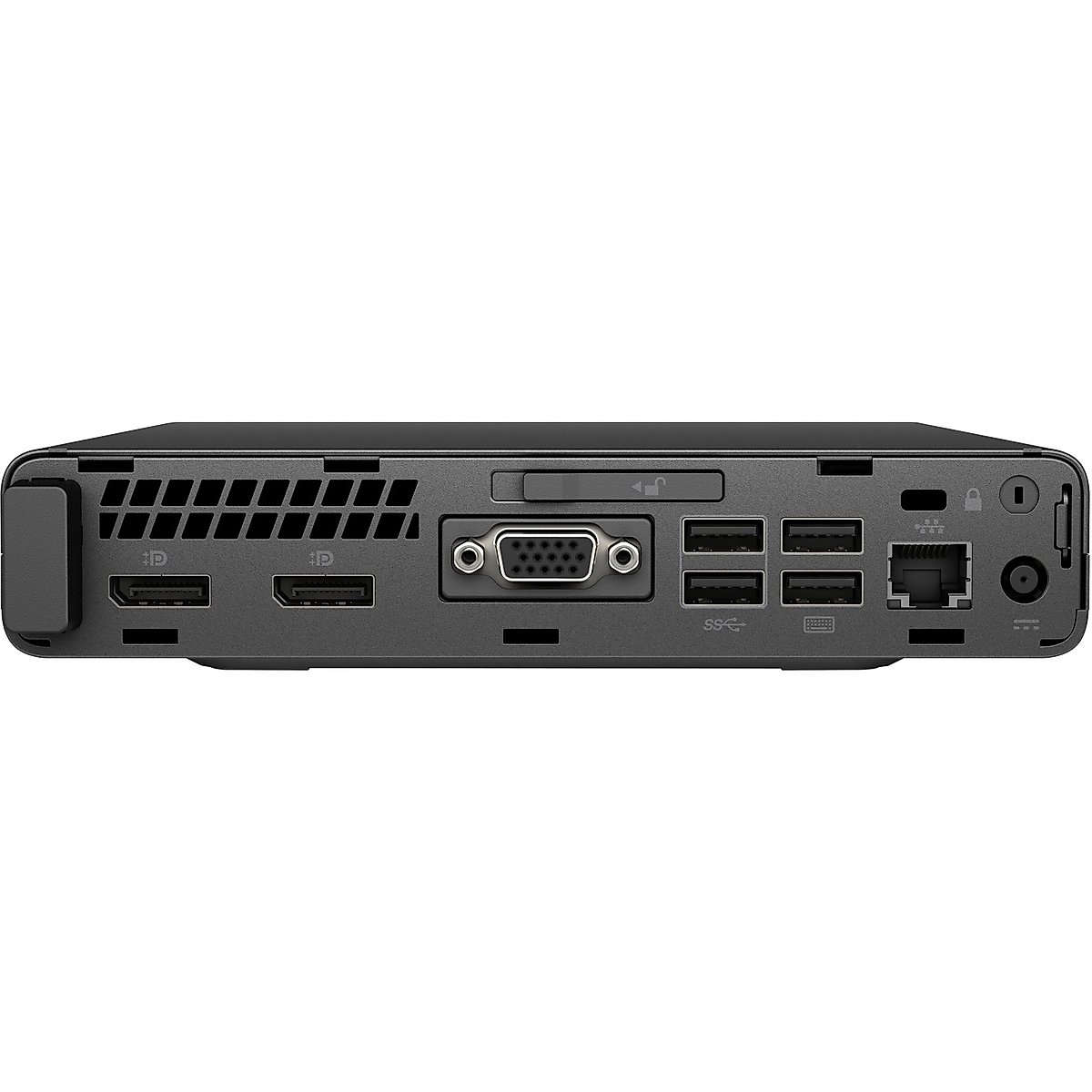 HP EliteDesk 800 G3 Desktop Computer Intel Core i5-7500T 2.7GHz 8GB DDR4 SDRAM 256GB SSD Windows 10 Pro 64-bit (English) - Mini PC Model 1FY84UT#ABA