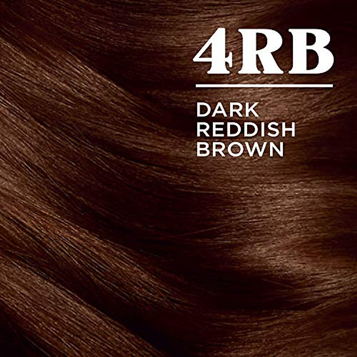 Clairol Nice'n Easy Permanent Hair Dye, 4RB Dark Reddish Brown Hair Color, Pack of 1