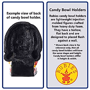 Rubie's unisex adult Batman Candy Bowl Holder, Batman, Small US