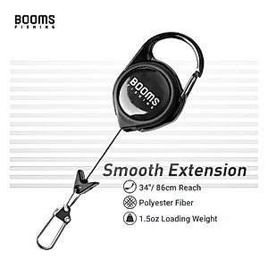 Booms Fishing FF2 Fly Fishing Accessories and Tools Kit, 5 in 1 Fly Fishing Gear Combo: Fly Fishing Forceps, Fly Fishing Nipper, Fly Fishing Leader Straightener, Zinger Retractor, Two-sided Fly Box