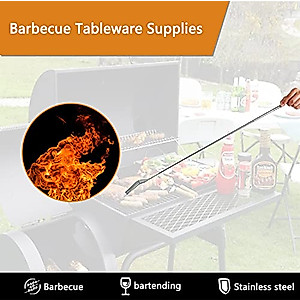 ORULA Telescopic Fork,Extendable Fork,Extending Fork,64cm Long Stainless Steel Retractable Fork Extendable Dinner Fruit Dessert Fork 8.7~25.4in