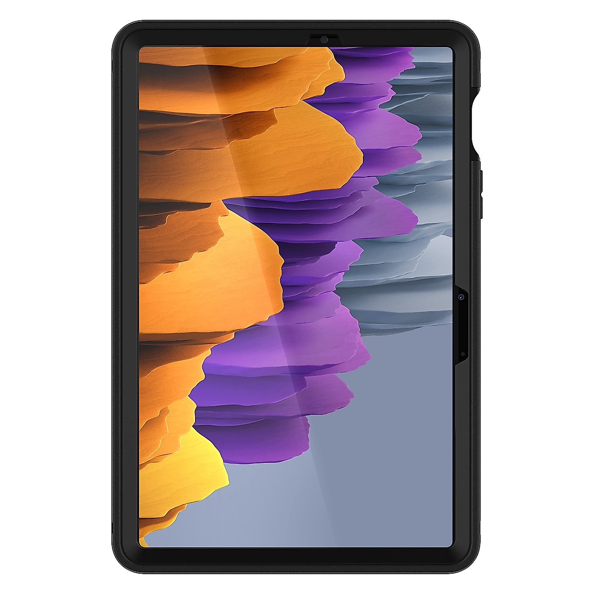 OtterBox Defender Series Case for Galaxy TAB S7/S8 5G - Single Unit Ships in Polybag, Ideal for Business Customers - Black