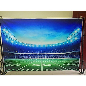 HUAYI Football Field Backdrop Newborn Photography Props Photography Background Baby Photo Studio Props 5x7ft YJ-024