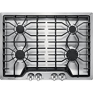 Frigidaire 2-Piece Kitchen Package with FFGC3026SS 30" Gas Cooktop, and FGEW3065PF 30" Electric Single Wall Oven in Stainless Steel