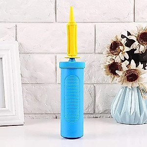 Balloon Pump Hand Held, 2Pack Inflator Air Pump for Balloons - Two-Way Dual Action- Ballon Inflator Pumping - Manual Baloon Inflators Machine with Balloons Tie Tool