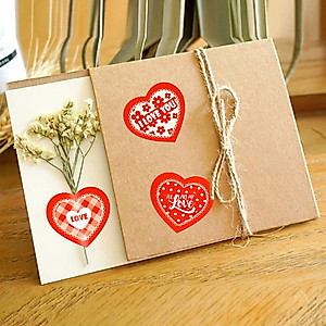 Konsait 140pcs Valentine's Day Stickers, Love Stickers, Sweet Valentine Self-Adhesive Stickers for Party Favors Cards Envelopes Presents Kids Scrapbooking Labels Decoration Stickers
