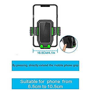 Pletmin Car Cup Holder Phone Mount: Universal Auto Cell Phone Stand with Drink Expand Cup Holder for SUV | Automobile |Compatible with iPhone & Samsung and Other Android Smartphone-Black