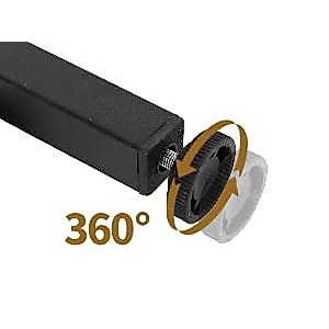 NICECOZY 3 Tier Bookshelf, Open 3 Shelf Short Bookcase, Rustic Shelves with Metal Frame, Industrial Book Shelf for Bedroom Home Office Living Room, Rustic Brown