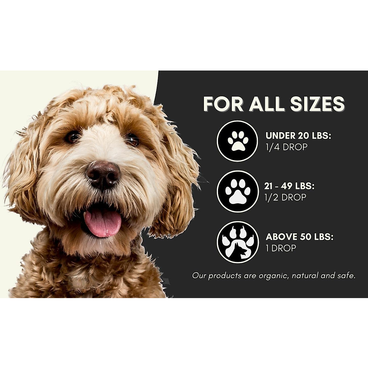 Nature's Helping Hands Premium Hemp Oil for Dogs Cats – Organic Drops for Stress Allergy Pain Relief & seizures – Calming Treats for Joint & Hip Arthritis