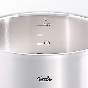 Fissler Original-Profi Collection 2019 Stainless Steel Round Roaster with Lid, 5.1 Quart