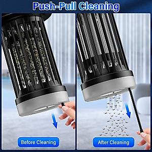 Bug Zapper Outdoor with LED Light, 4200V USB Rechargeable Mosquito Killer Lamp, Electric Fly Trap, Indoor and Outdoor Bug Zapper, Suitable for Home, Backyard, Patio, Camping and Fishing