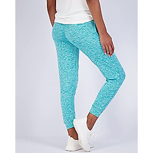 Real Essentials 3 Pack: Womens Plus Size Dry Fit Athletic Active Lounge Jogger Sweatpants Sweat Pants Teen Workout Gym Yoga Track Running Casual Pockets Soft Lightweight Exercise Just My - Set 5, 2X