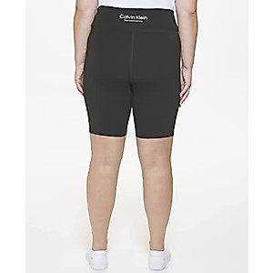 Calvin Klein Performance Women's Active Short,Black,2X