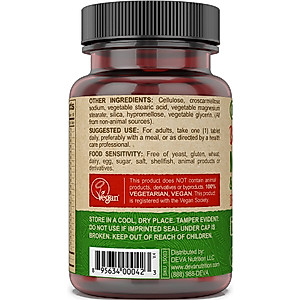 DEVA Tiny Tablets Vegan Multivitamins for Women & Men, Multivitamin Iron Free, Mineral Supplement, Vitamin C, Vitamin B Complex, Vitamin B12, Vitamin E, Zinc, Gluten free (2 Pack - 90 Tablets Ea)
