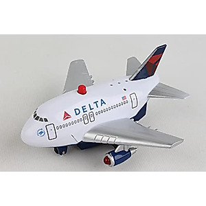 Daron Delta Pullback Plane with Light and Sound , White