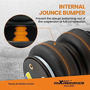 maXpeedingrods 5000 lbs Rear Air Suspension Bags Kit for Dodge Ram 1500 Standard 4WD 2019-2025 Air Spring Bag Kit