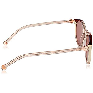 Carolina Herrera Pink Cat Eye Ladies Sunglasses CH 0053/S 0DLN/4S 53