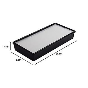 4-Pack HEPA& 10-Pack Carbon Pre Filter H1 HRF-H2 HEPA Replacement Filter Compatible with Honeywell H,HPA050, HPA150, HPA060, HPA160, HHT055, HHT155 Air Purifier