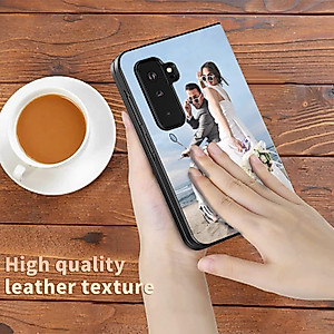 Personalized Picture Design Your Own Customized Photo Custom Phone Case for Microsoft Surface Duo 2 2nd 2021, Full Covered Case for Birthday Xmas Valentines Friends Her and Him Girls Boys