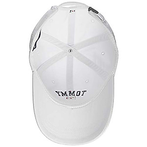 Tommy Hilfiger Men's Tommy Adjustable Baseball Cap, White, OS
