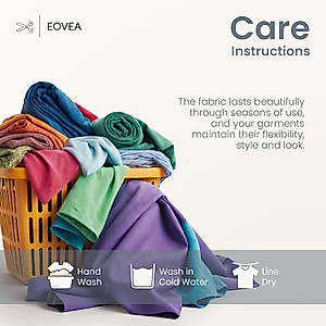 EOVEA - Nylon Spandex Fabric - 4 Way Stretch Fabric - Swimwear Fabric by The Yard - 60" Wide Lycra Fabric - Stretchy Swimsuit Fabric - Matte Tricot Fabric for Activewear - Steel Grey, 1 Yard