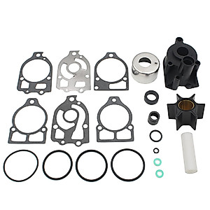 UanofCn 96148Q8 Water Pump Impeller Kit for Mercury Mariner Outboard and MerCruiser Alpha One Stern Drives 46-96148Q8