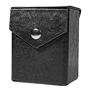 Yu'Gi Deck Box Replica, 80 Size, Hard Shell, Faux Leather, Belt Loop, Compatible with Yu-Gi-Oh!, Magic: The Gathering, Pokemon TCG, Cardfight!! Vanguard