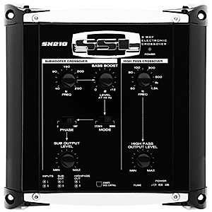 Sound Storm Laboratories SX210 2 Way Car Electronic Crossover with Remote Subwoofer Control