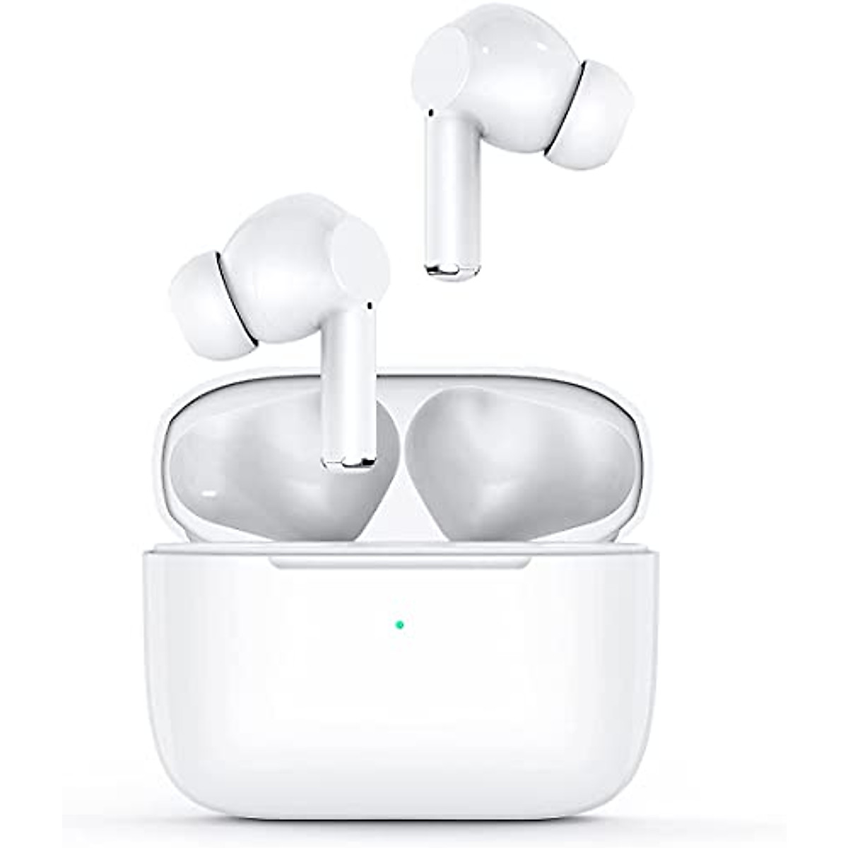 Hyeing Active Noise Cancelling True Wireless Earbuds,Bluetooth 5.2 in-Ear Headphones, Sweat Waterproof Hi-Fi Earphone,36H TV Gaming Headset with 4 HD ANC Microphones,for Smartphone Gifts Gym