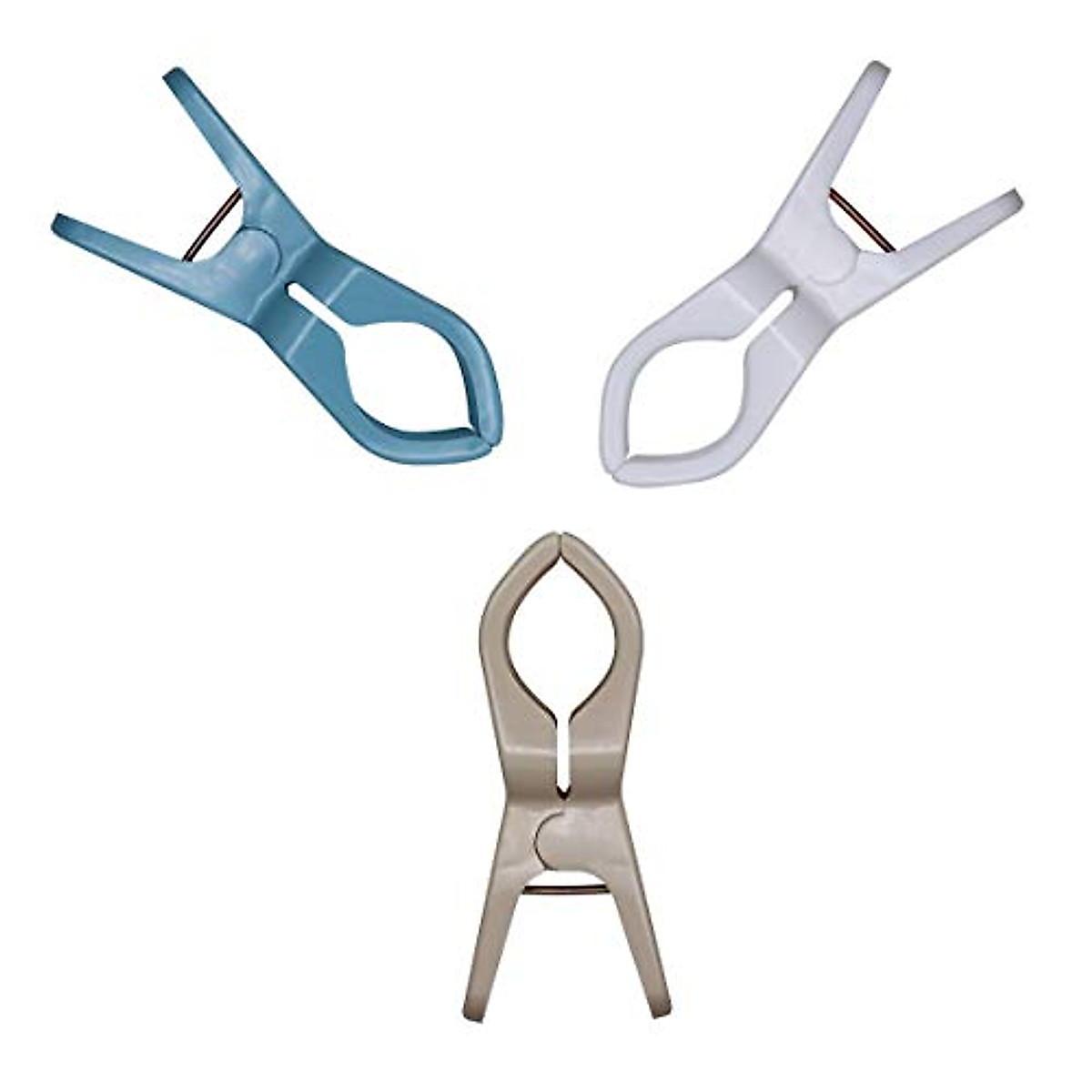 12 Pack Towel Clips Clothespin Holder for Beach Pool Loungers Clothes Blanket Swimsuits Curtains