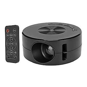 Mini LED Projector | Pocket Pico Projector | 1920x1080P TFT LCD Portable Projector | 4Ω 2W Speaker | Home Theater Movie Projector | Plug and Play for Phones and Tablets