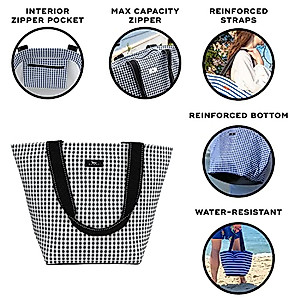 SCOUT Daytripper Shoulder Bag for Women - Lightweight Everyday, Beach or Work Bag With Zipper and Inside Pocket, Carry-On