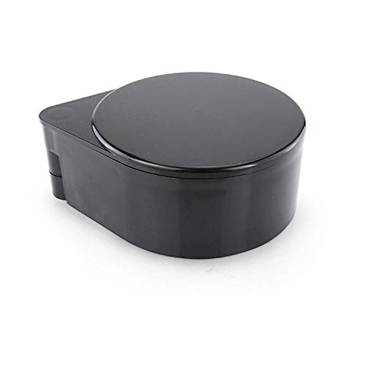 New Star Foodservice 48377 Plastic 2-Tier Bar Glass Rimmer, Black